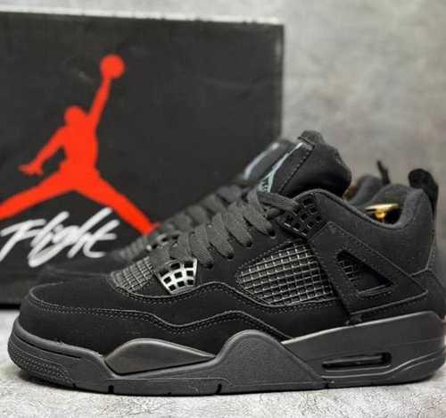 Кроссовки Nike Air Jordan 4 Retro черные