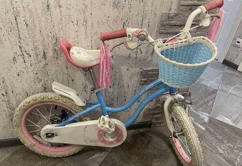 Велосипед для девочки royal baby stargirl steel 16
