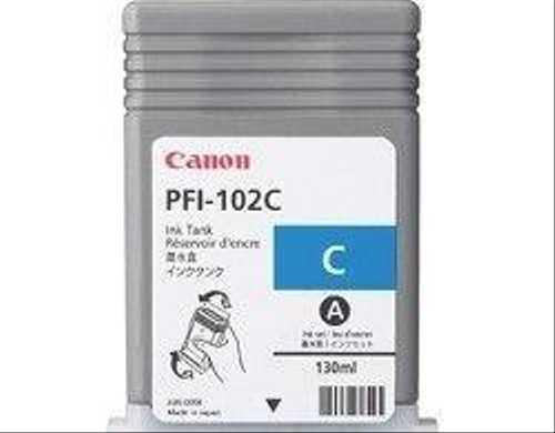 Canon PFI-102C 0896B001 Картридж для Canon imagepr