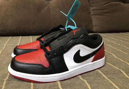Кроссовки Nike Air Jordan 1 Low “Bred Toe”