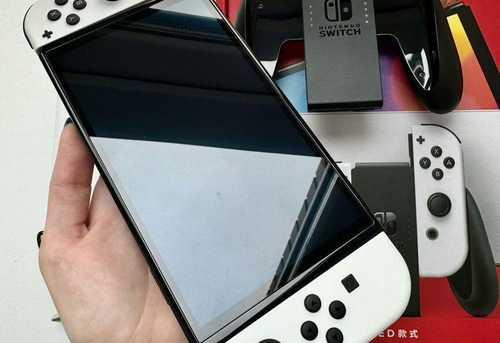 Игровая приставка Nintendo Switch oled White 64Гб