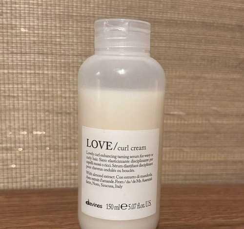 Davines love curl cream