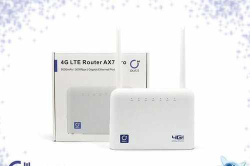 4G/LTE Wi-Fi роутер Olax AX7 Смарт Pro +батарея 8ч