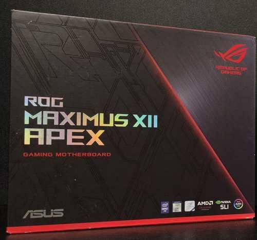 Asus Rog Maximus XII Apex Z490 / Обмен