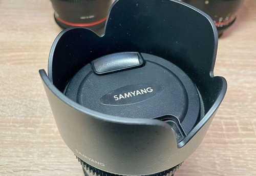 Samyang 50mm T1.5 AS UMC vdslr Canon EF