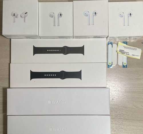 Коробки от Airpods/Apple Watch
