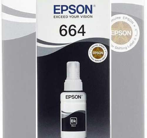 C13T664198, Чернила epson 664 Струйный Черный 400мл