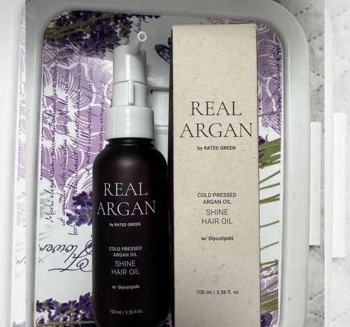 Rated green real argan масло для волос