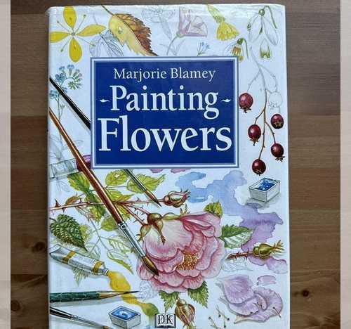 Painting flowers.Marjorie Blamey Botanical art