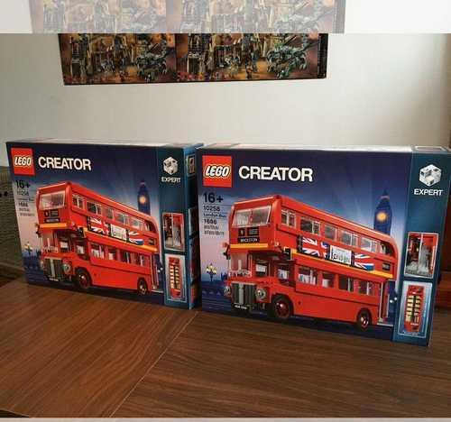 Конструктор lego 10258 Creator Expert Лондонский автобус