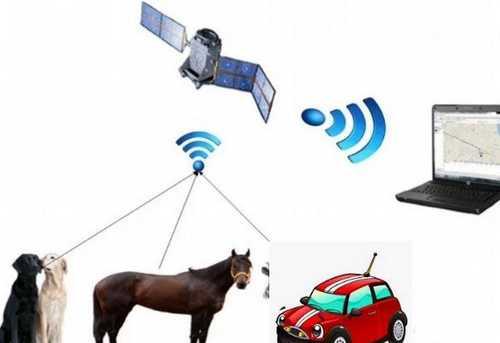 Gps маяк для автомобилей, крс, лошадей adm702