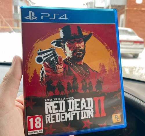 Игра Red Dead Redemption 2 на ps4