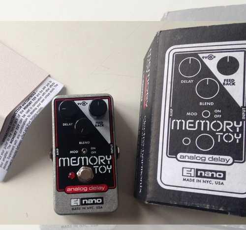 Продам\обменяю Electro-Harmonix Memory Toy Delay