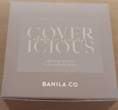 Кушон Banila CO Covericious Power Fit Longwear