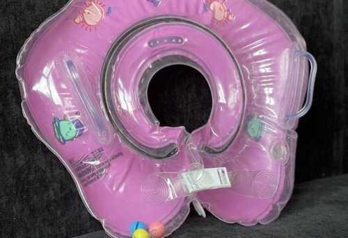 Круг для купания розовый