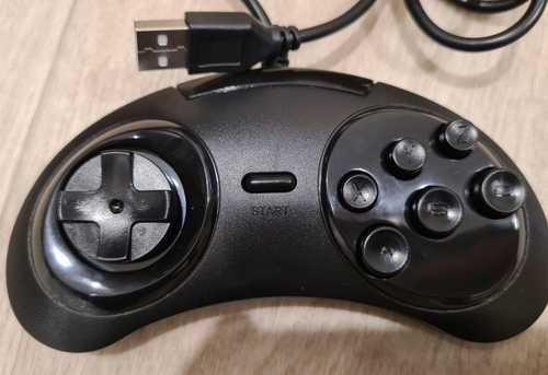 Ретро USB-геймпад для пк в стиле Sega MD 6 кнопок