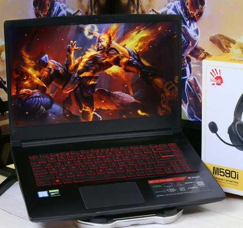 Игровой ноутбук MSI GF63 GTX 1650 / Core i5 / SSD