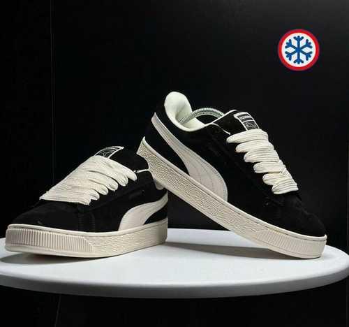 Кроссовки зимние Puma Suede XL black label