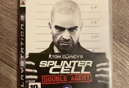 Игра PS3 splinter cell double agent с мануалом