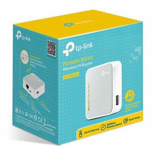 Wi-Fi роутер TP-Link TL-MR3020