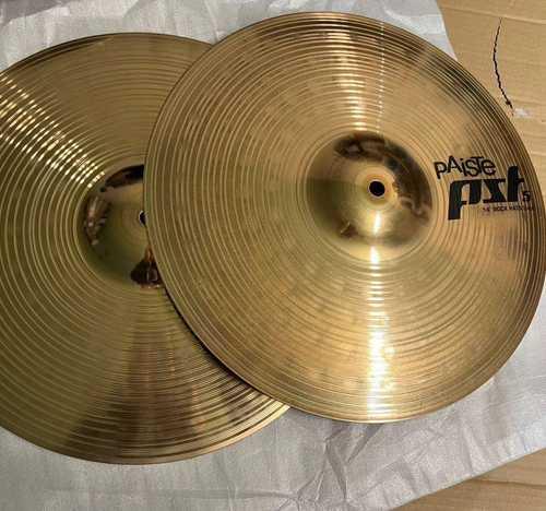 Тарелки paiste 14" rock HI-HAT PST5