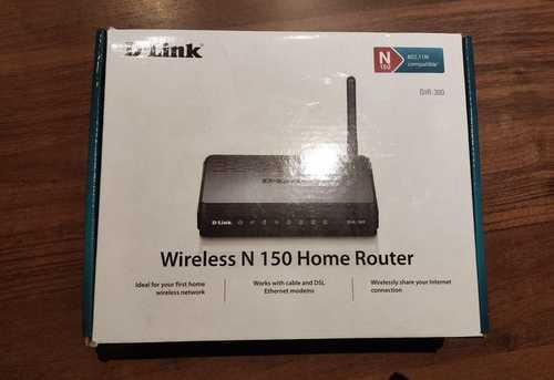 Wifi роутер dlink dir 300