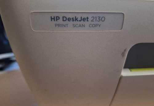 Цветн мфу HP DeskJet 2130 Принтер/Копир/Сканер: