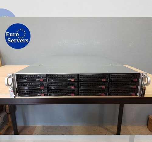 Supermicro CSE-829U 12LFF (2xXeon E5-2680v3, 16Gb)