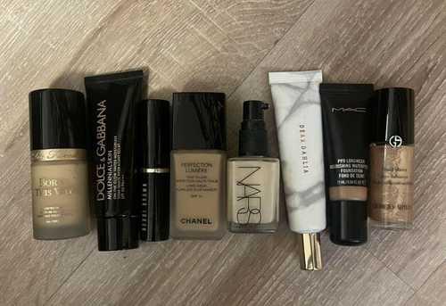 Тональный крем Chanel, Dolce, Shiseido, Armani