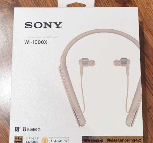 Беспроводные наушники Sony WI-1000X