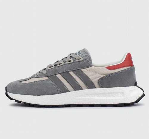 Кроссовки Adidas Retropy E5 Grey / White / Red