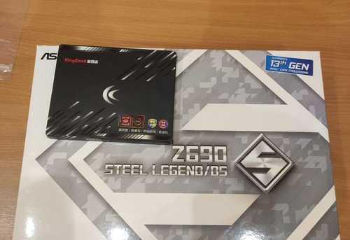 Z690 Asrock Steel Legend D5 + 64GB 6400mhz DDR5