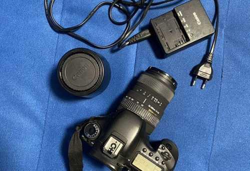 Зеркальный фотоаппарат canon 7 d