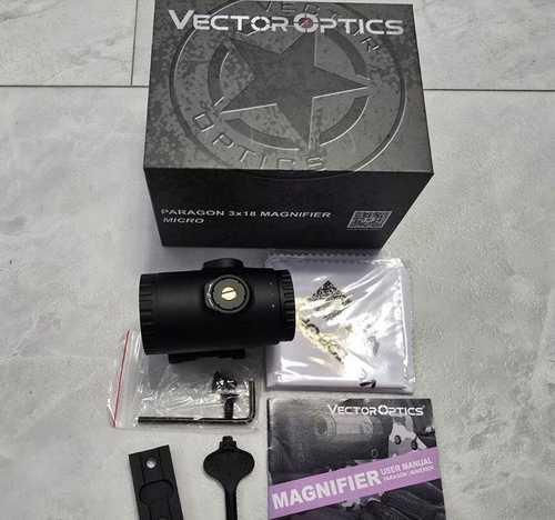 Увеличитель Vector Optics Paragon 3x18 magniifier