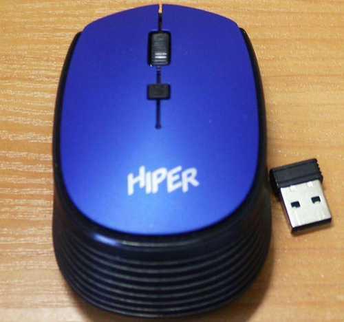 Мышь оптическая беспроводная Hiper USB