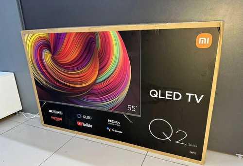 Новый Xiomi TV Q2 55 дюймов qled