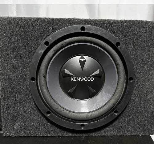 Сабвуфер Kenwood w112s и усилитель Fusion FBS-602