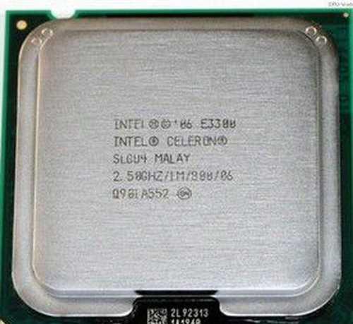 Процессор Intel Celeron Dual Core E3300 2,5 S-775