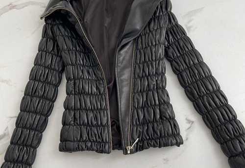 Куртка кожаная liu jo 160(14-15 лет)