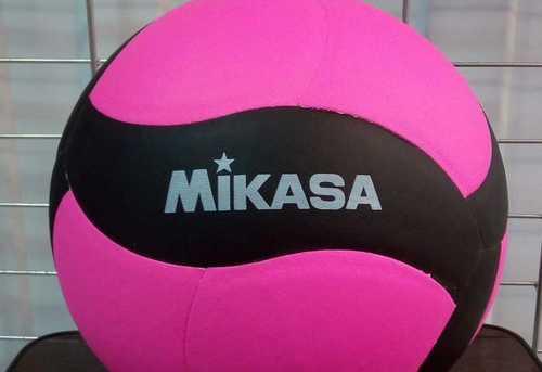 Волейбольный мяч Mikasa розовый для волейбола