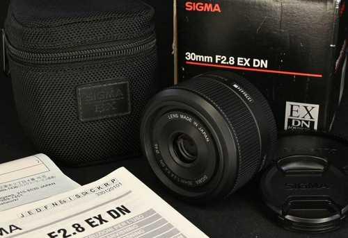 Sigma 30mm 2.8 Sony E