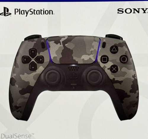 Новый Геймпад DualSense Ps5 Grey Camo