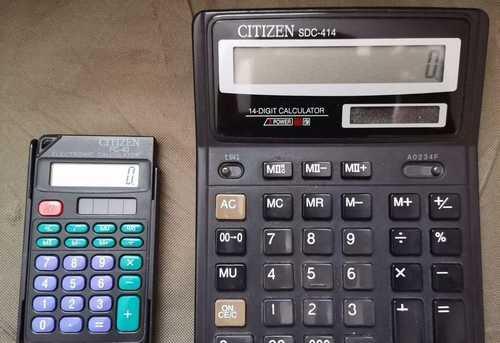 Калькуляторы Citizen FC-40, SDC-414