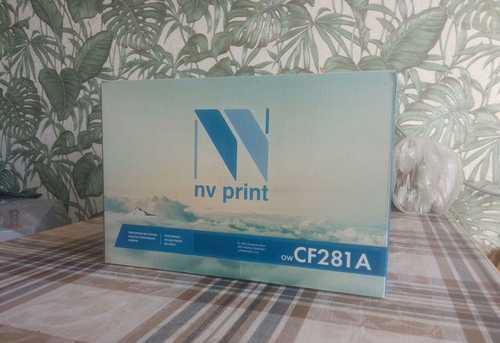 Картридж для принтера HP CF281A