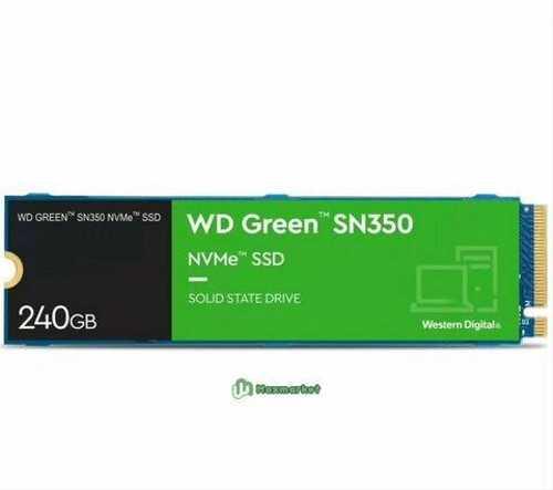 Твердотельный накопитель SSD WD Green SN350 NVMe