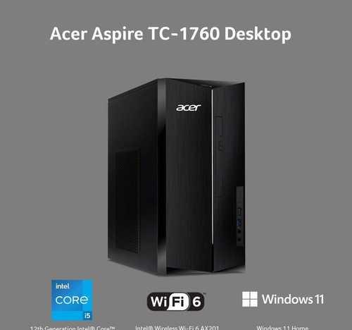 Настольный компьютер Acer Aspire TC-1760-UA92 Inte