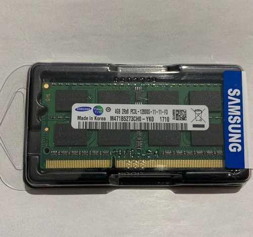 Оперативная память для ноутбука Samsung ddr3 4gb 1