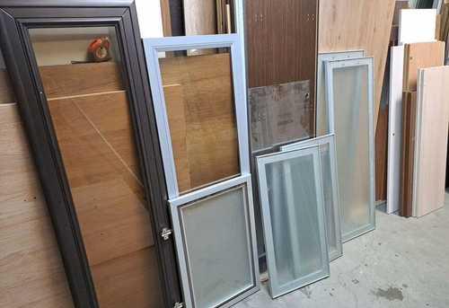 Дверки стеклянные для шкафа