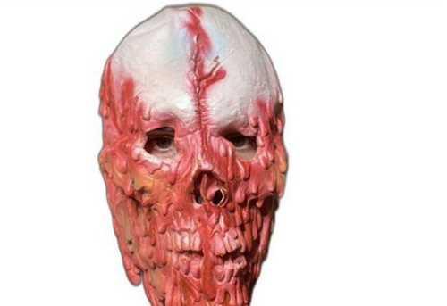 Реалистичная маска из латекса Скелет-ужас, череп