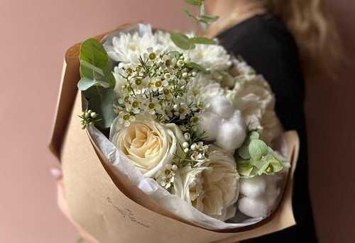 Букет цветов «Волконская» (пионовидная роза)